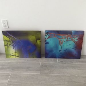 CB2 | Wall Decor | Cb2 Niagara Memory Prints 2 | Poshmark